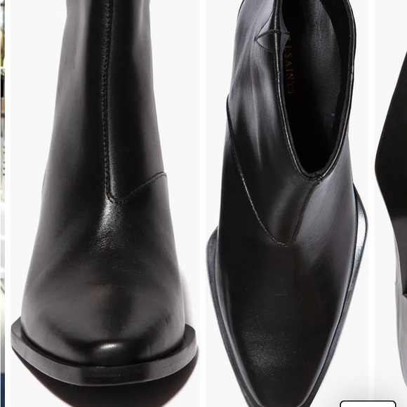 All Saints | Shoes | All Saints Lenora Leather Booties | Poshmark